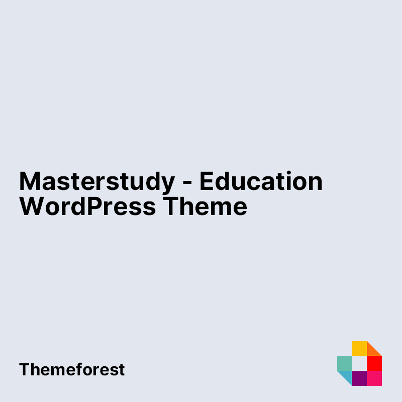 Masterstudy - Education WordPress Theme - Best GPL Site - WordPress GPL Themes & GPL Plugins ...