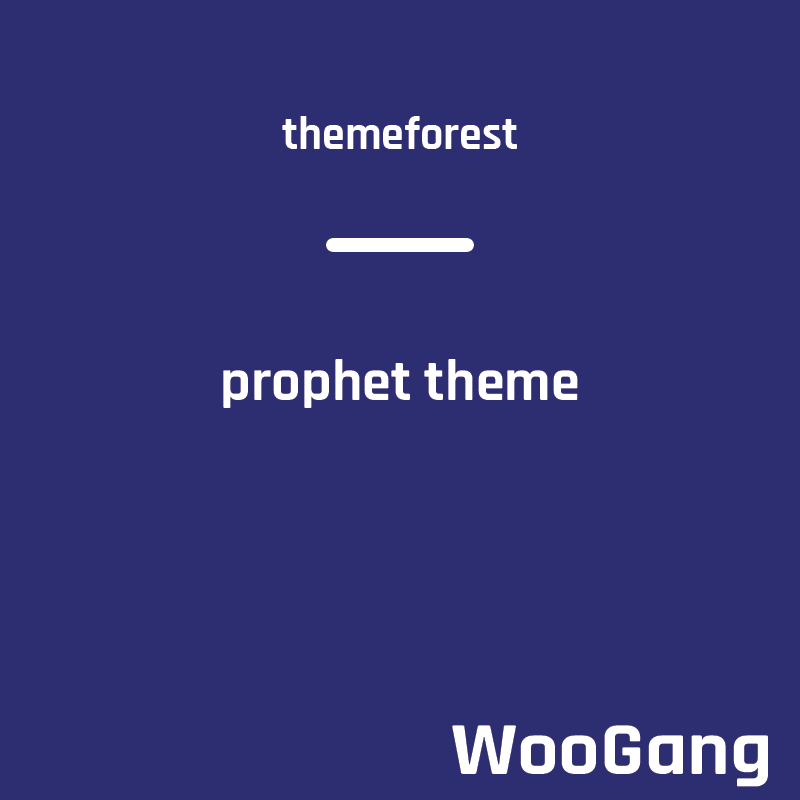 Prophet Theme - Best GPL Site - WordPress GPL Themes & GPL Plugins Download