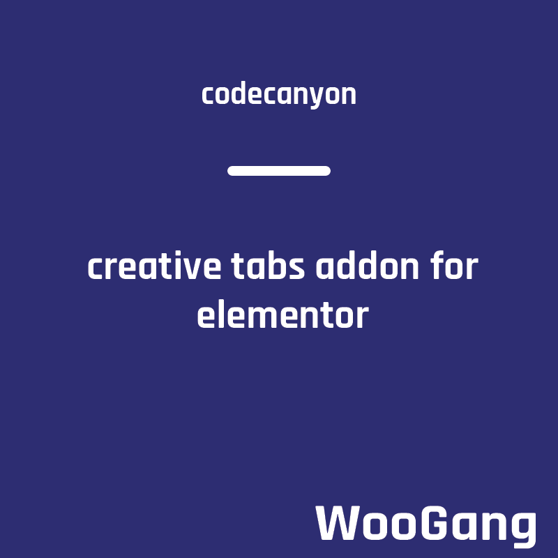Creative Tabs Addon for Elementor - Best GPL Site - WordPress GPL ...
